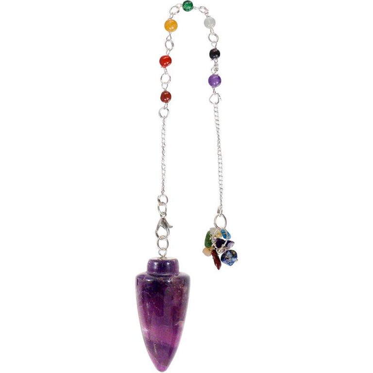 Merkaba Crystal Quartz Pendulum - Heaven & Nature Store