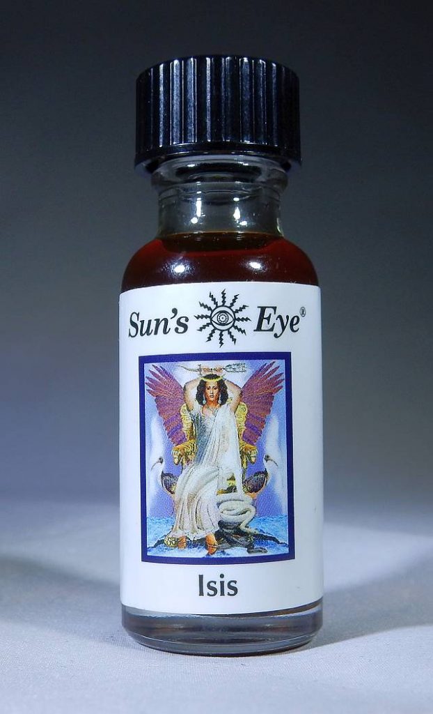 Isis Goddess Oil, 1/2 fl. oz., Sun's Eye - Heaven & Nature Store