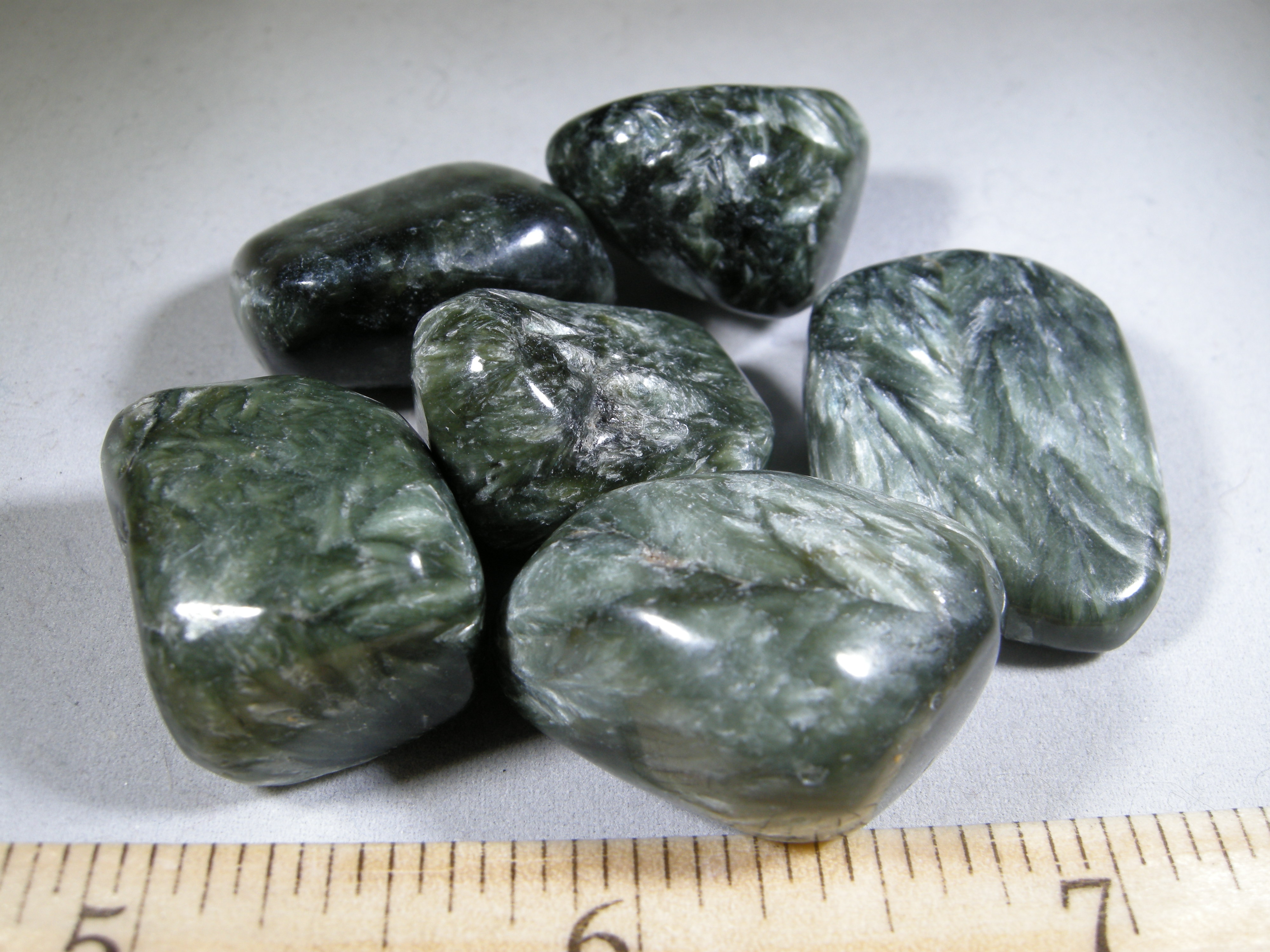 Seraphinite, Tumbled - Heaven & Nature Store