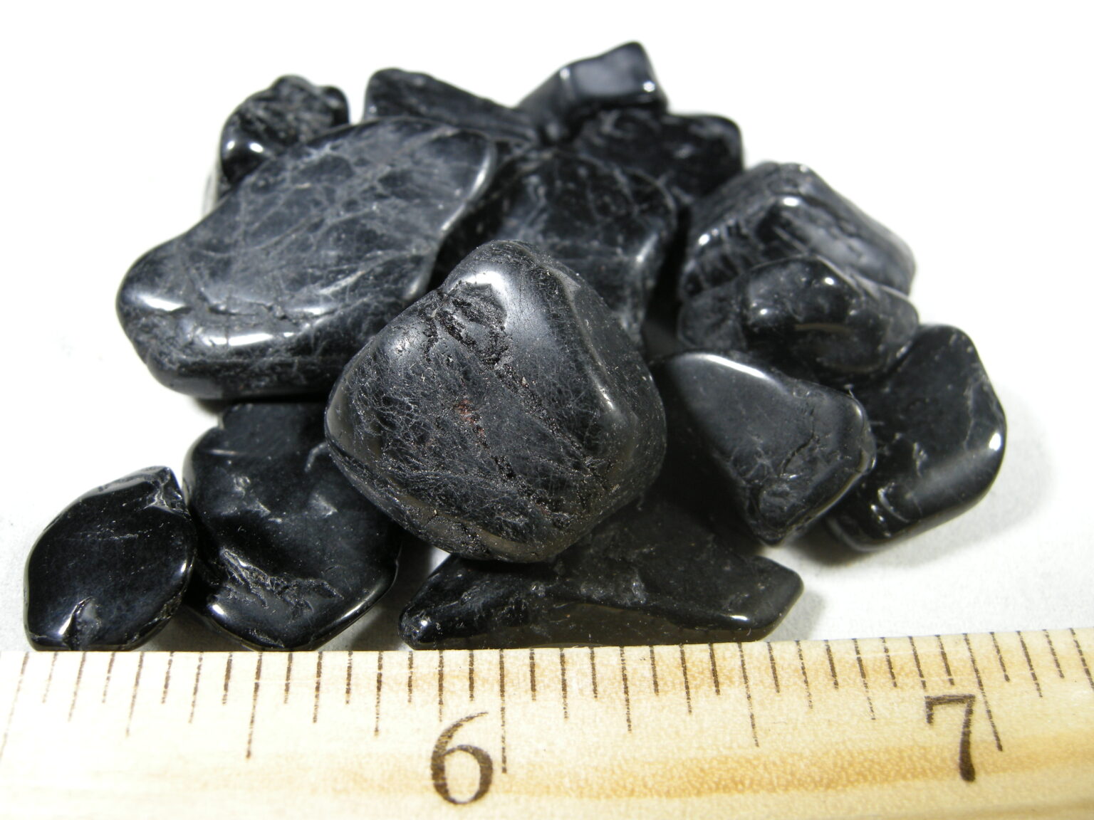 Onyx, Black, Tumbled** - Heaven & Nature Store