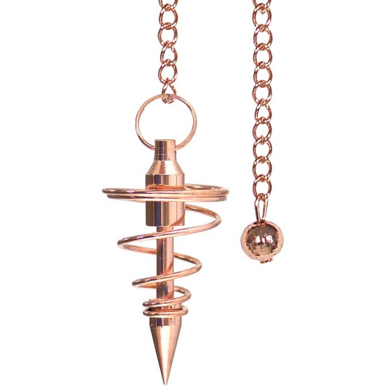 Copper Spiral Pendulum - Heaven & Nature Store