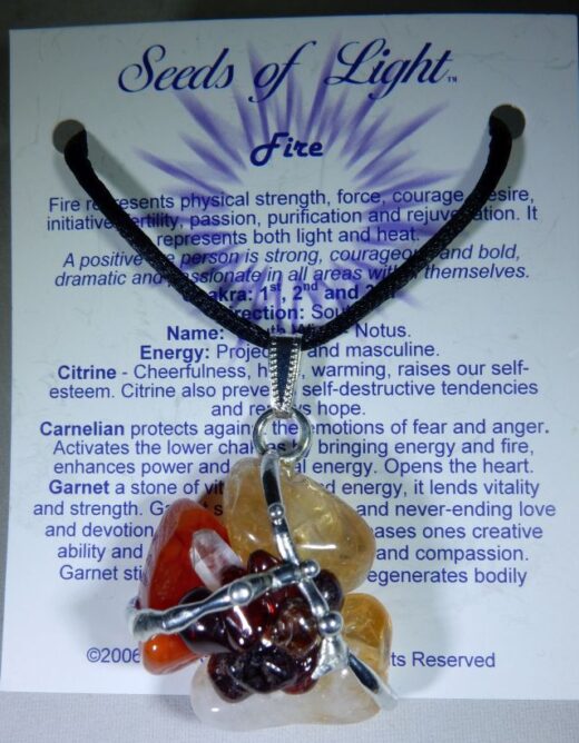 Fire Amulet Pendant - Heaven & Nature Store